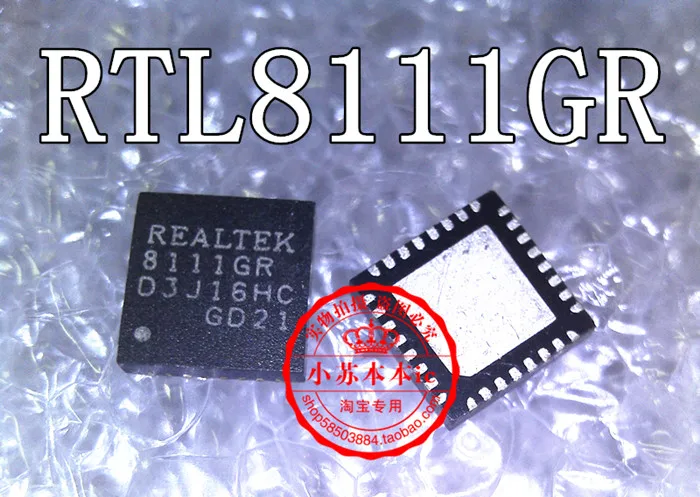 1 개 RTL8111GR CG 8111GR 리얼텍 qfn32 새로운 원래|realtek hd|realtek usb ...