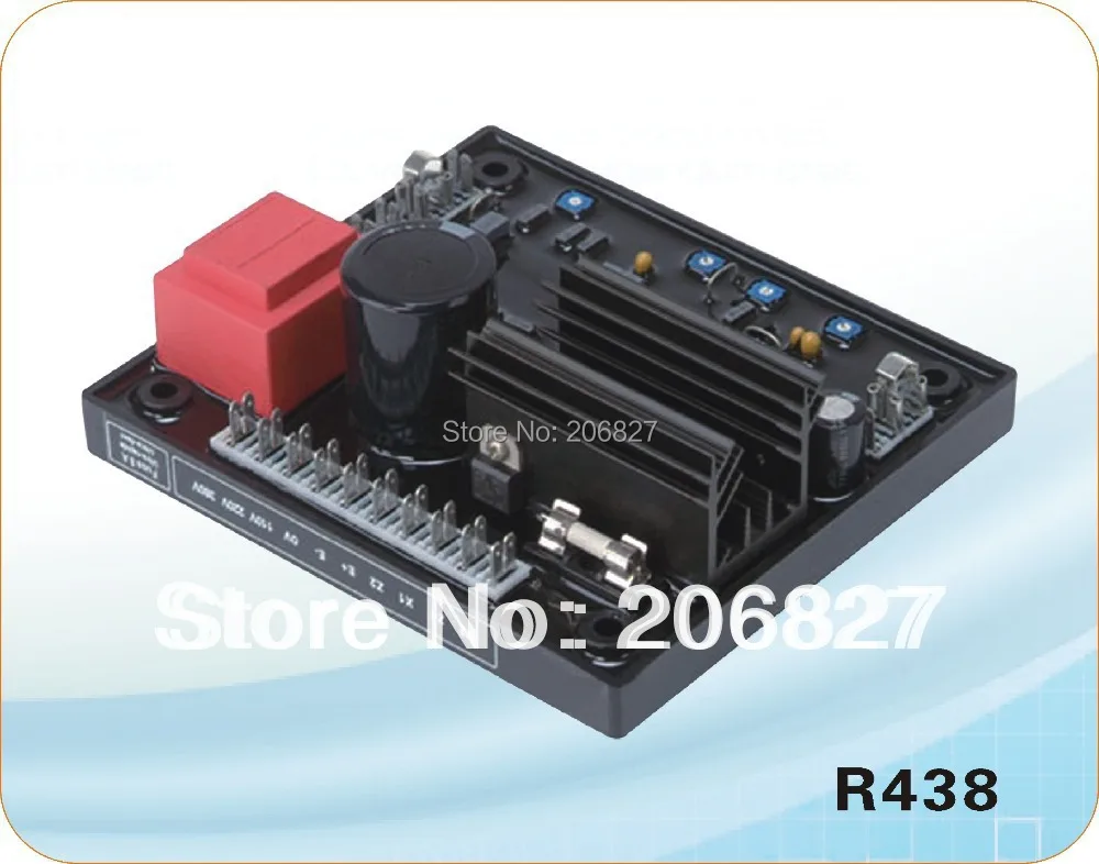 Generator AVR R438 for Brushless Alternator Automatic Voltage Regulator ...