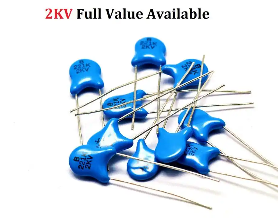 20PCS Safety Y Capacitor 470PF 1000PF 1NF 2.2NF 4.7NF 10NF 0.001UF 0 ...
