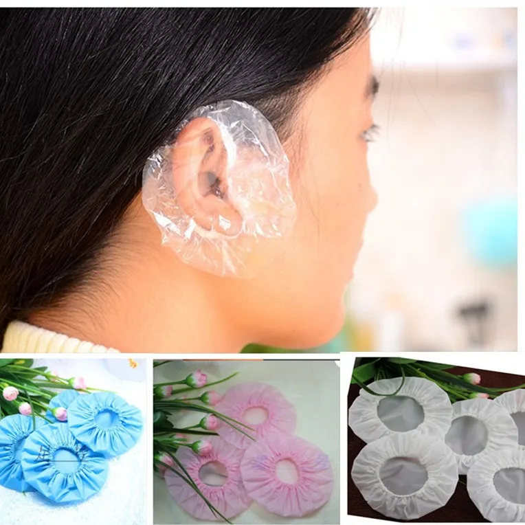 100pcs ear protection oreille / cover/ shields,Disposable waterproof ...