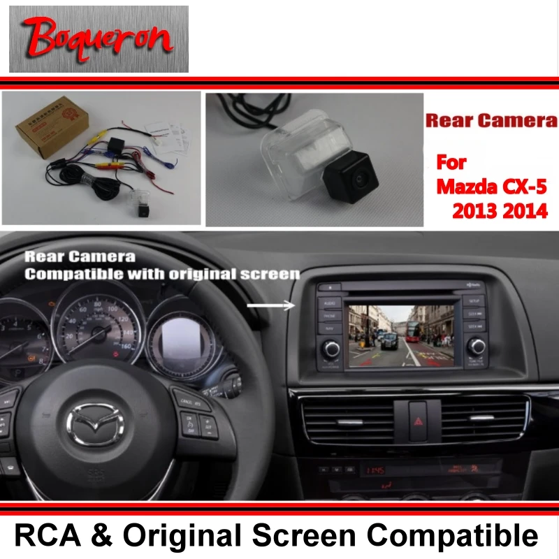 Car Rear View Camera / Back Up Reverse Camera Sets For Mazda Cx-5 Cx 5 ...