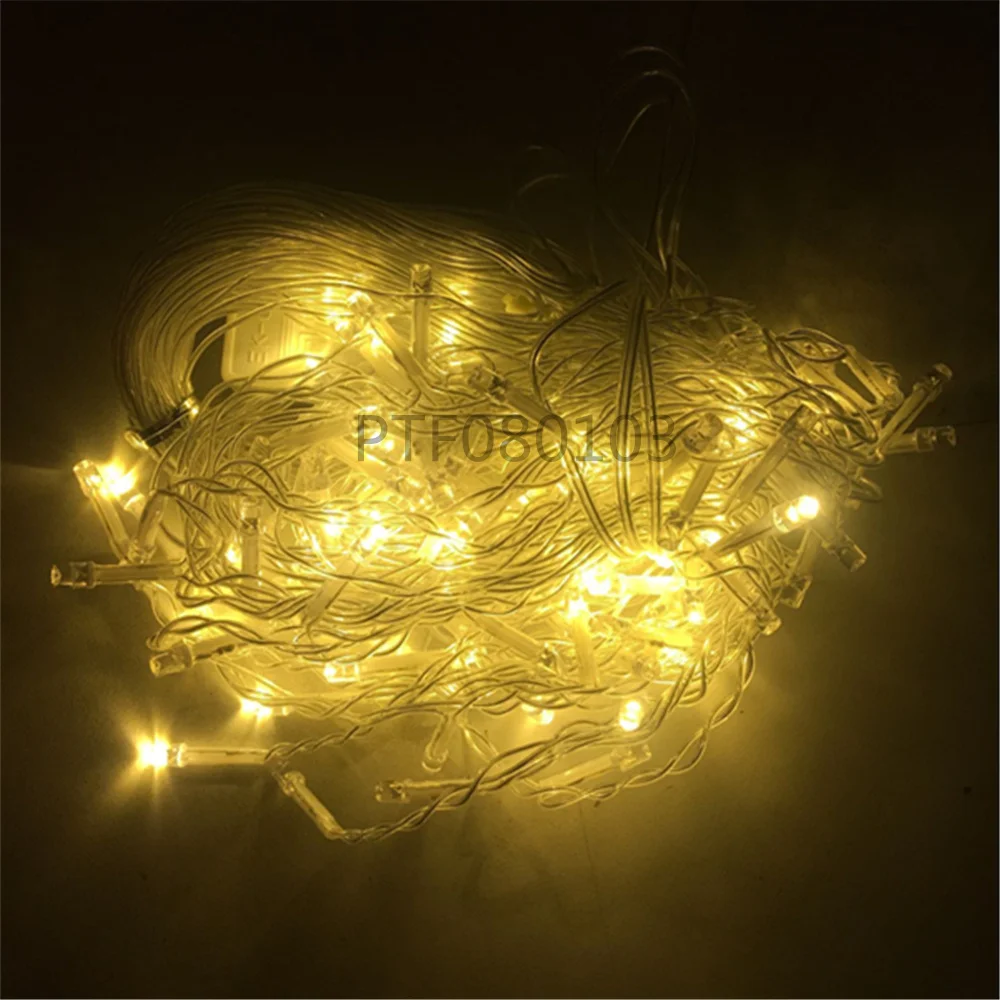Низкая цена 10 м 100led гирлянда световая завеса сосулька светодиодные ...