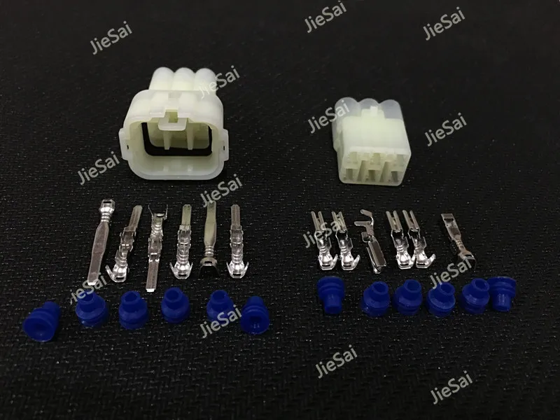 Sumitomo 6 Pin 6189-6171 6180-6181 HM 090 Female And Male Motorcycle ...