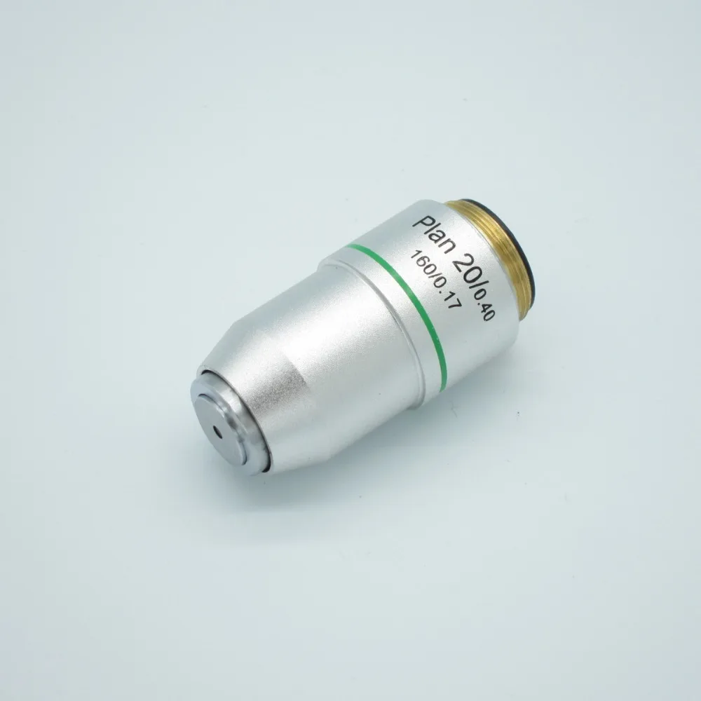 Ce 20x 0 4mm Plan Microscope Achromatic Objective Lens For195mm