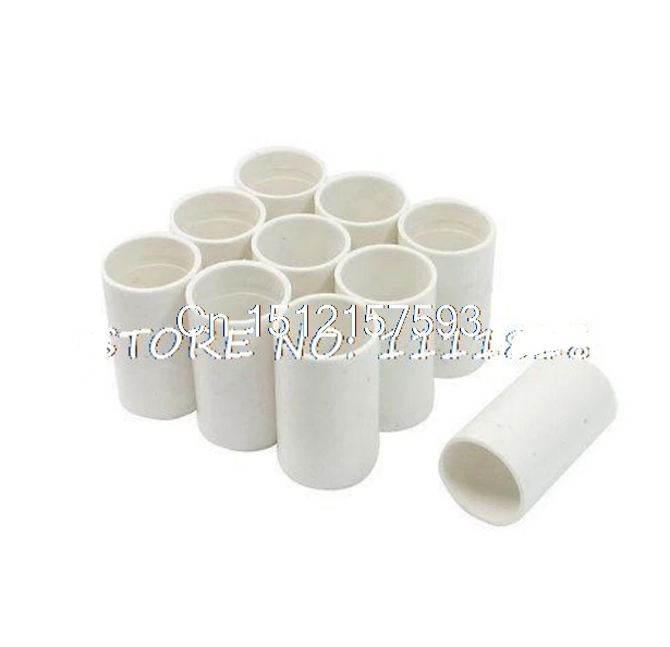 10pcs White Pvc Tube Couplers Straight Pipe Connectors 32mm Diameter ...