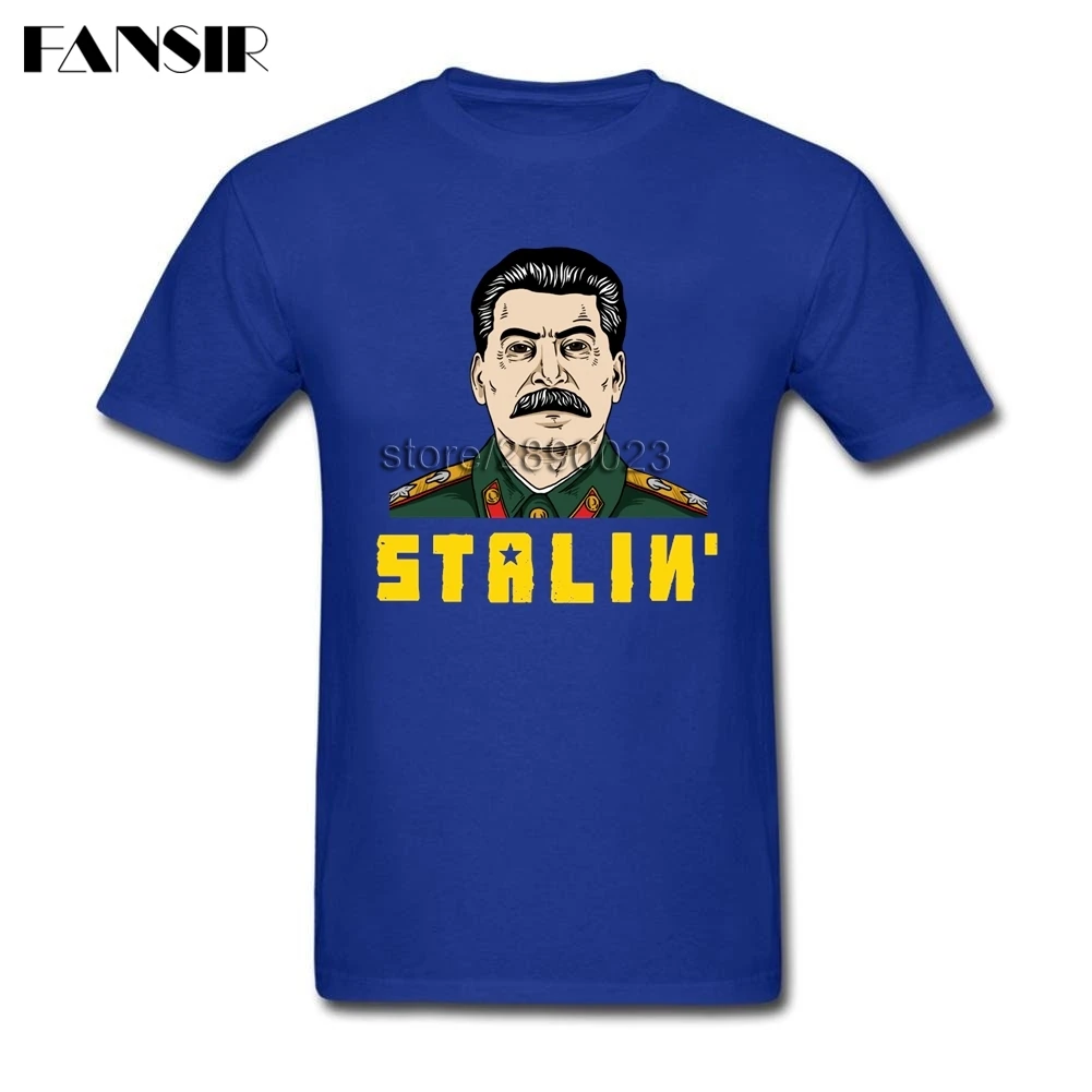 Fashion Joseph Stalin T Shirt Homme Short Sleeve O Neck Men T Shirt ...