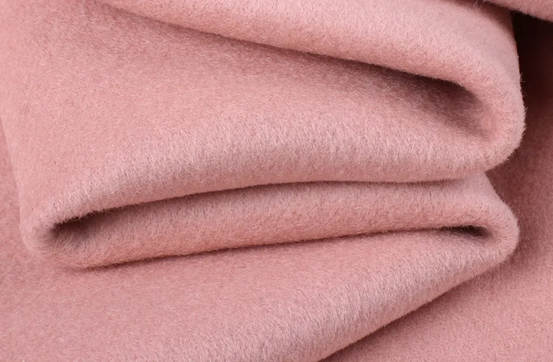 Light Pink Wool Fabric