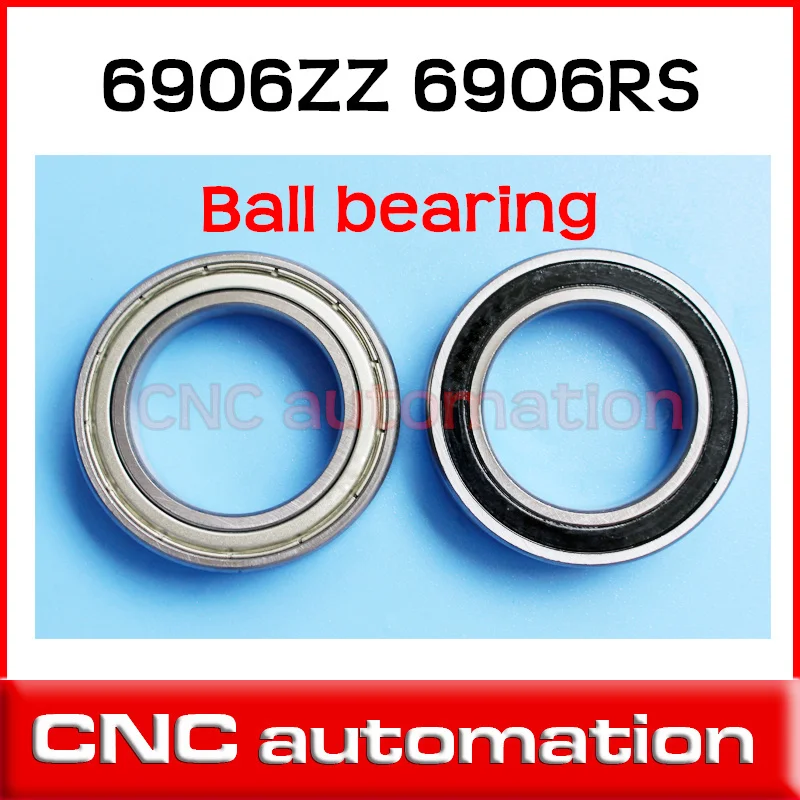 5pcs 6906 2Z ZZ thin wall Ball Bearing 6906ZZ 30X47X9 mm radial 6906RS ...