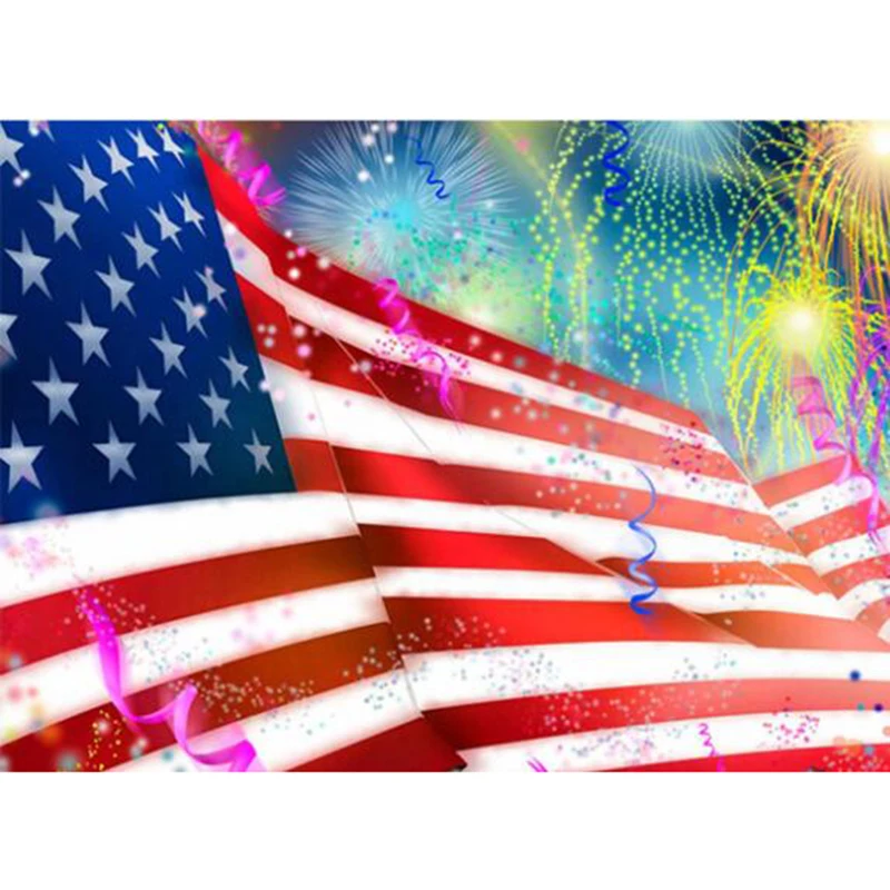 5D Diamond Painting Flag Diamond Embroidery Sale Full Square/Round ...