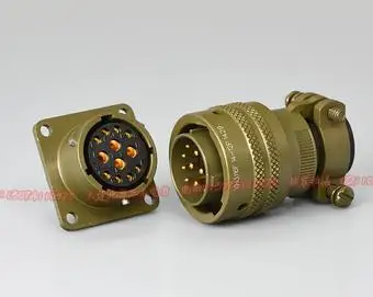 1 개 대한 YEONHAB MS3116F14 12P MS3112E14 12S 핀 커넥터|connector ac|connector ...