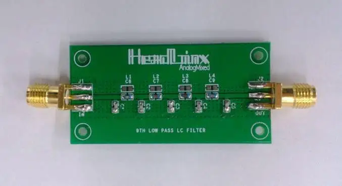 Free Shipping! 9 order LC filter module Passive filters LC bandpass ...