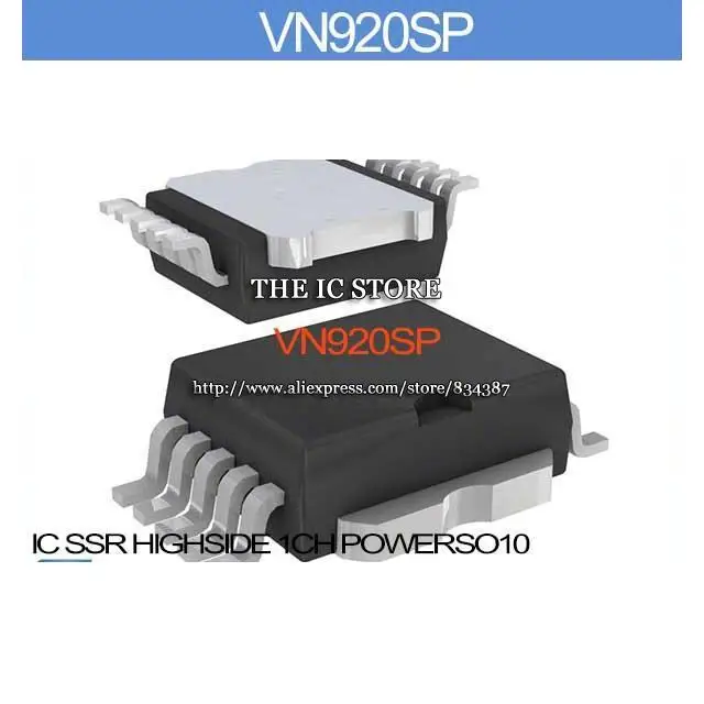 VN920SP IC SSR 하이 사이드 채널 POWERSO10 VN920S 920 VN920 920 초 VN92 920SP|ic 555|ic rgbic code ...