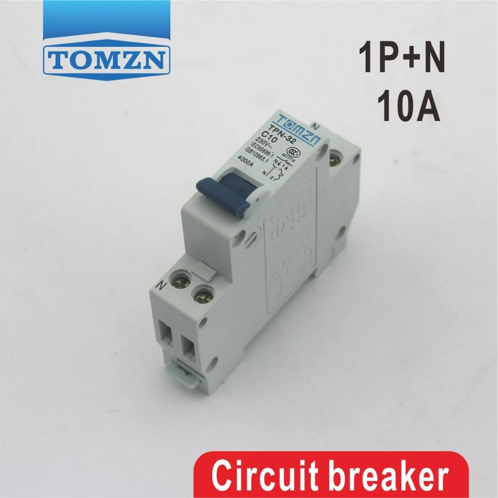 DPN 1P+N 10A Mini Circuit breaker MCB|mcb miniature circuit breaker ...