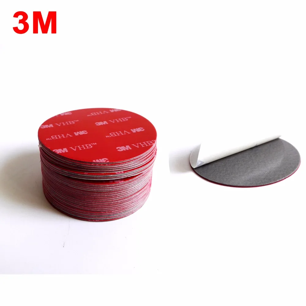 20 Uds. 3M VHB 5608A punto Dia = 58mm redondo doble cara círculo almohadilla de cinta de espuma ...