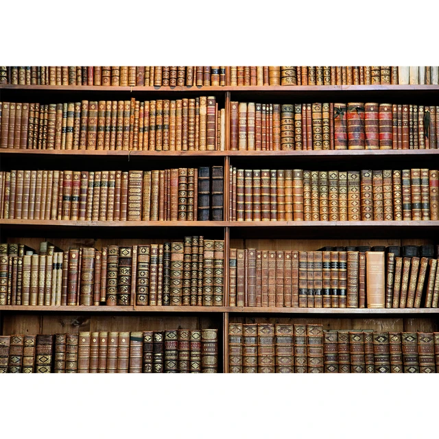 Graduation Bookshelf Background