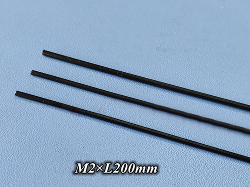 10PCs Servo M2 Metal Horn Steering Pull Rod Push Rod/Link+Aluminum ...