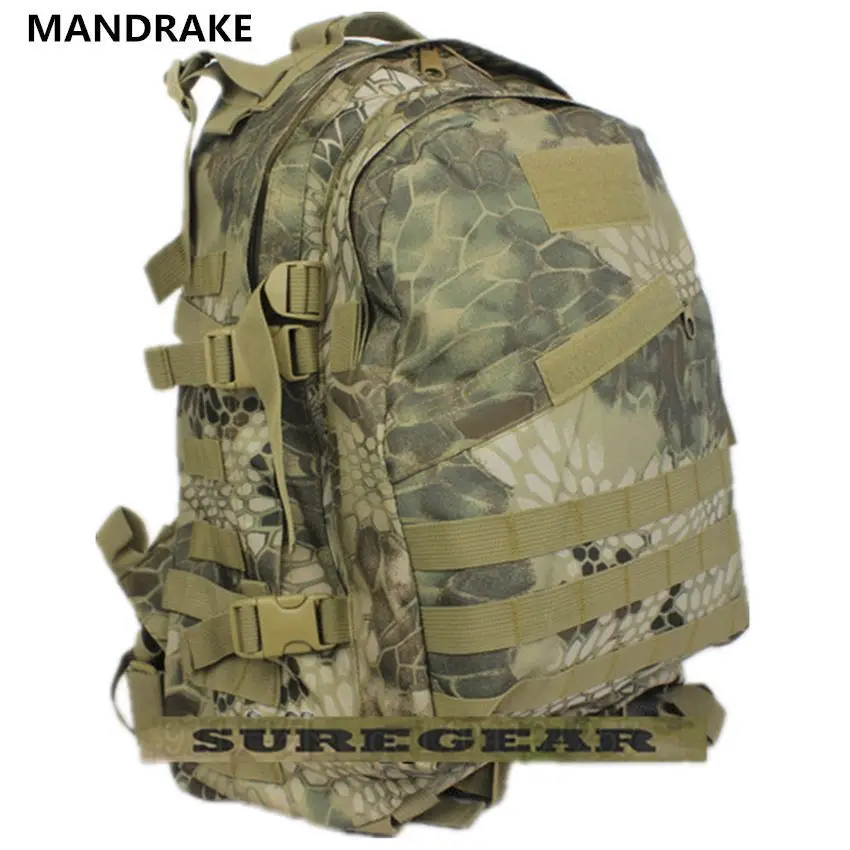 HIGHLANDER TYPHON MOLLE Military Tactical Backpack Bag 3D EDC Kryptek ...