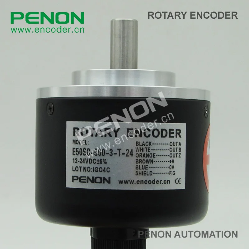 New Rotary Shaft Encoder Incremental E40S6 360 3 N 24|encoder shaft ...