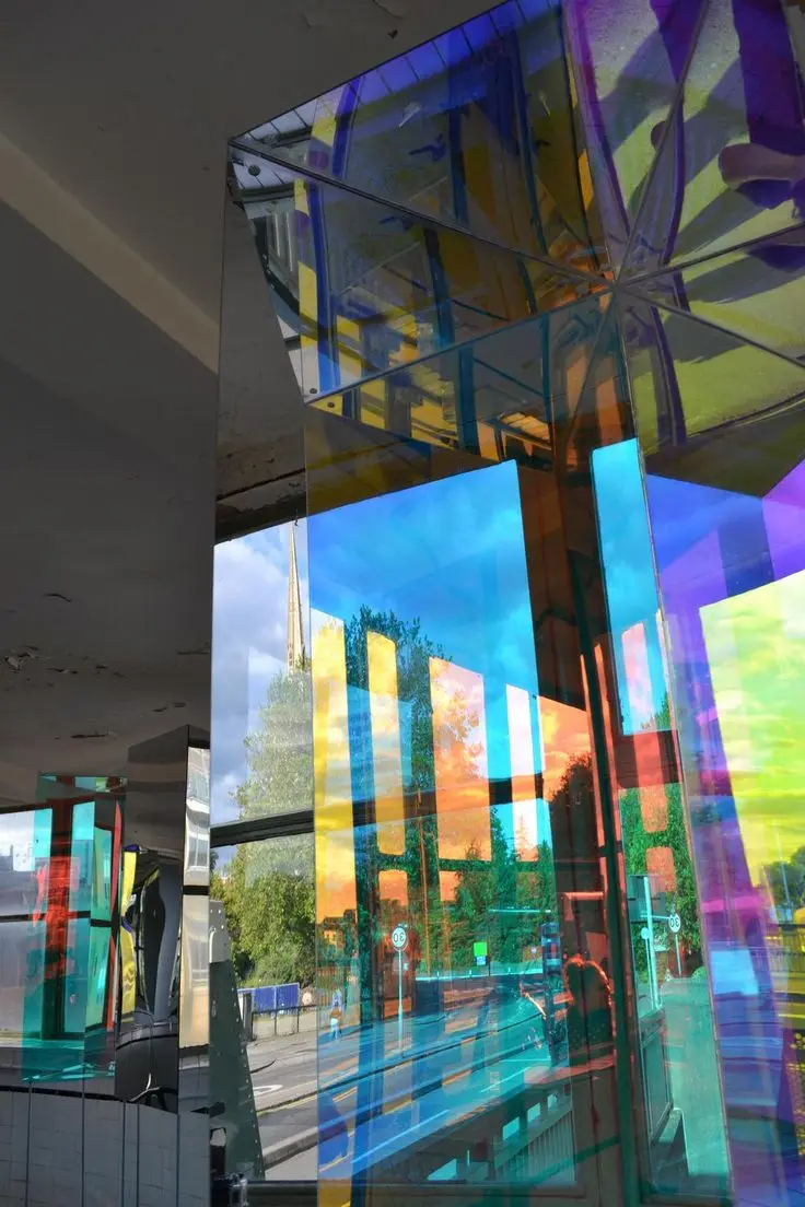 3M Quality Dichroic Iridescent Hot Selling Window Car Rainbow Film 68cm ...