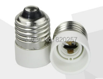 Frete grátis 10 PCS E27 para E14 Edison parafuso soquete base de Conversor Adaptador|e14 smd ...