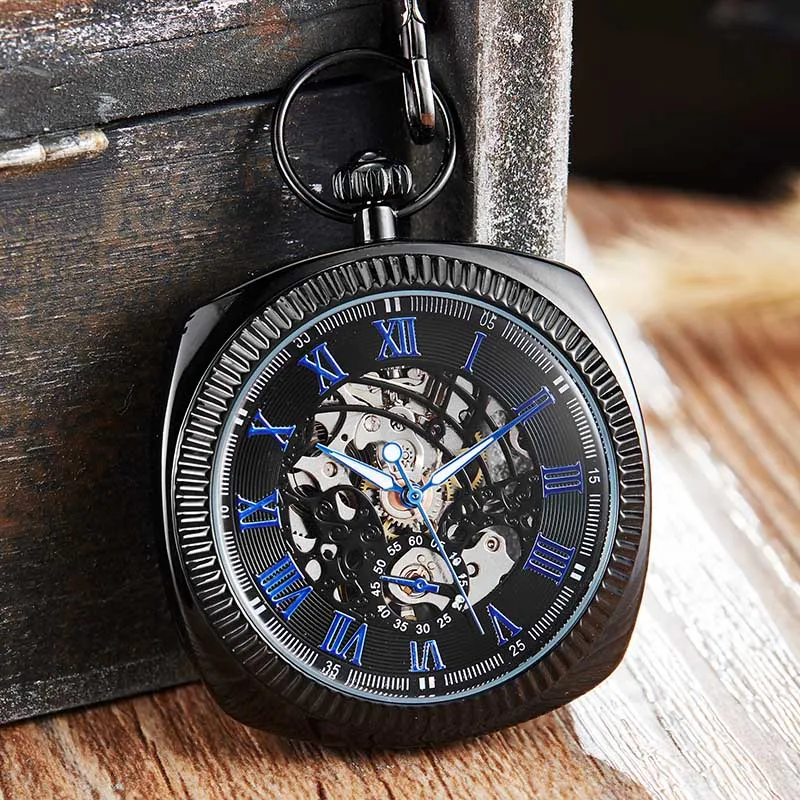 Modern Skeleton Pocket Watches