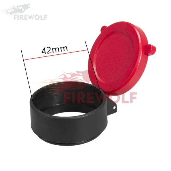 Fire Wolf Rifle Lens Internal Diameter Transparent Red Shooting 14 ...