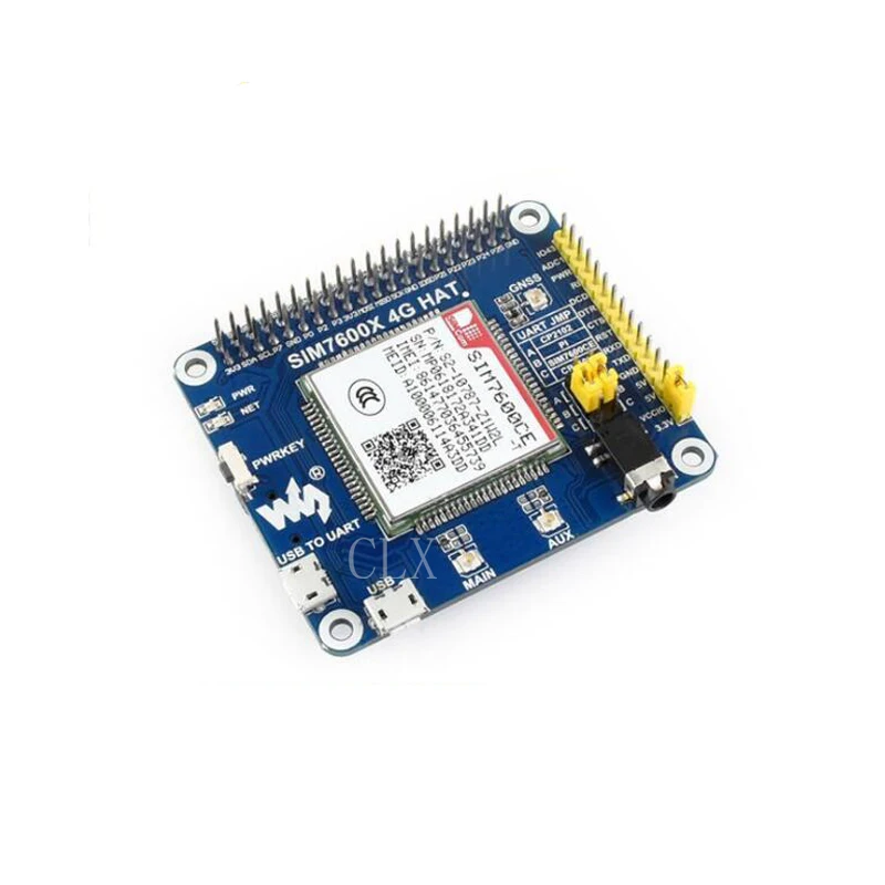 4G/3G/2G/GSM/GPRS/GNSS HAT for Raspberry Pi, Based on SIM7600E H|Demo ...