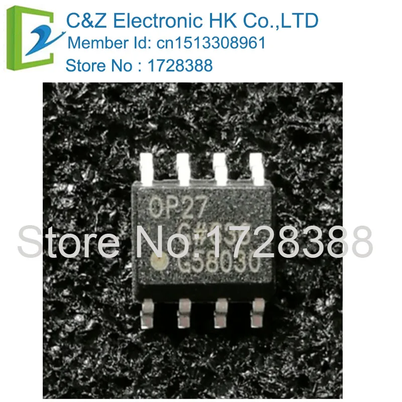 OP27GSZ OP27G OP27 G SOP8 Free shipping NEW&ORIGINAL|Microphones ...