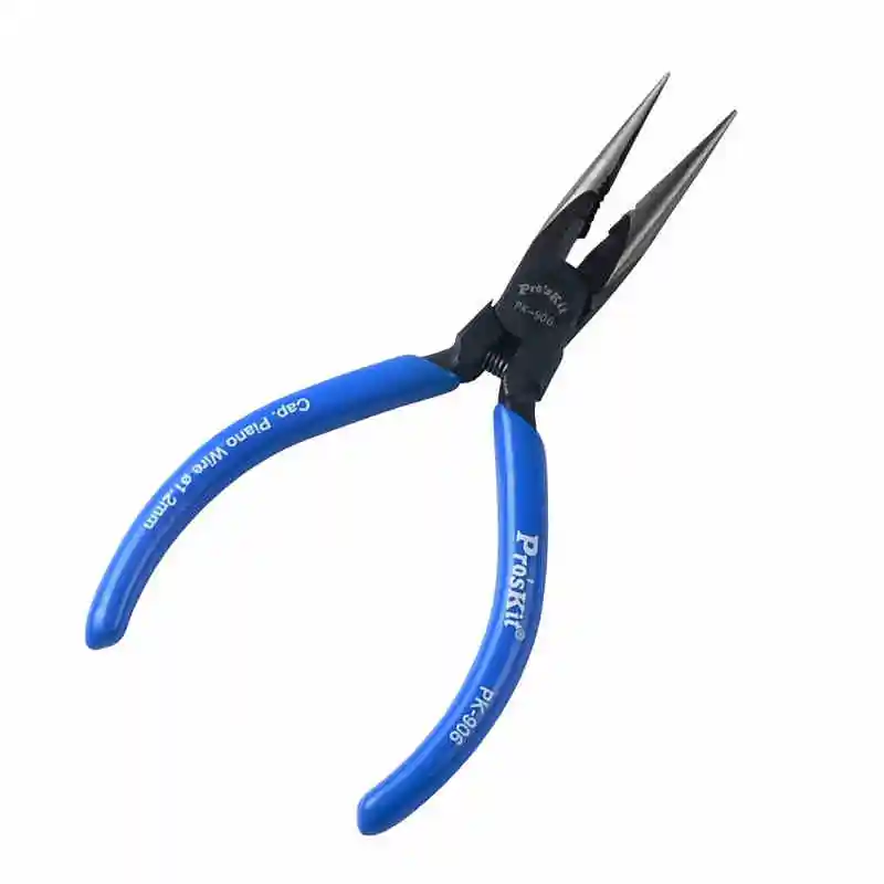 8PK 906 1.2mm Needle Nose Pliers Steel Cutting Nippers Precision long ...