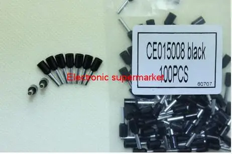 wholesale 1000pcs 10 AWG 6mm2 Insulated Cord End Terminal Wire Ferrules ...