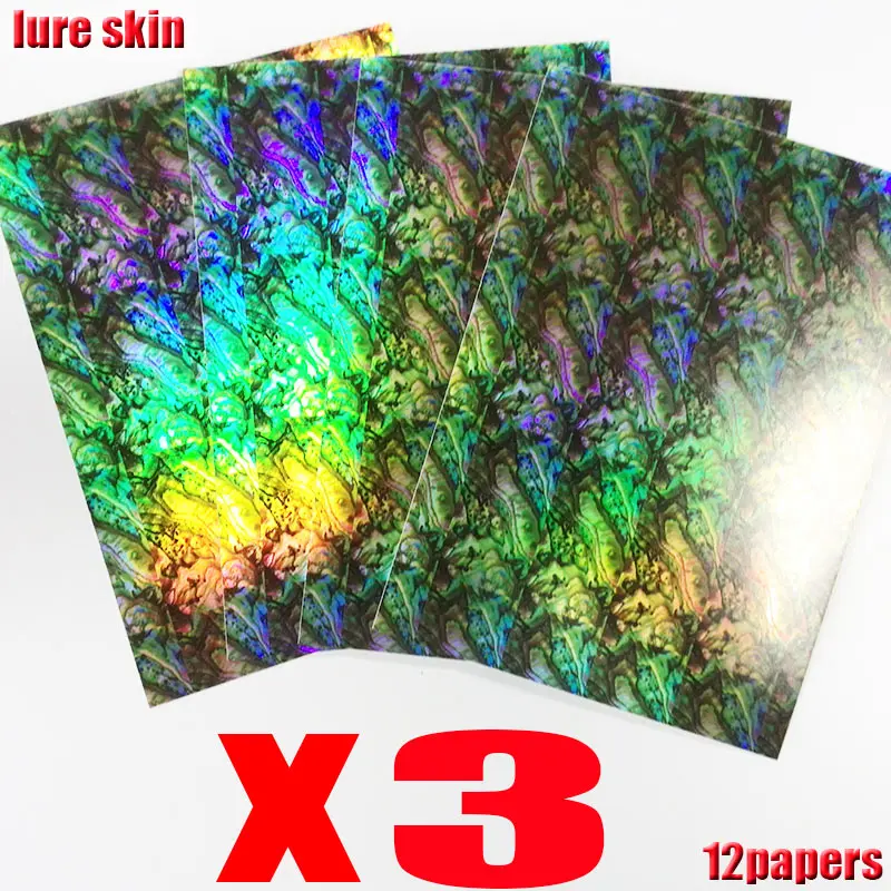 Bright Lure Stickers for Customisation - Easy Fishing Tackle