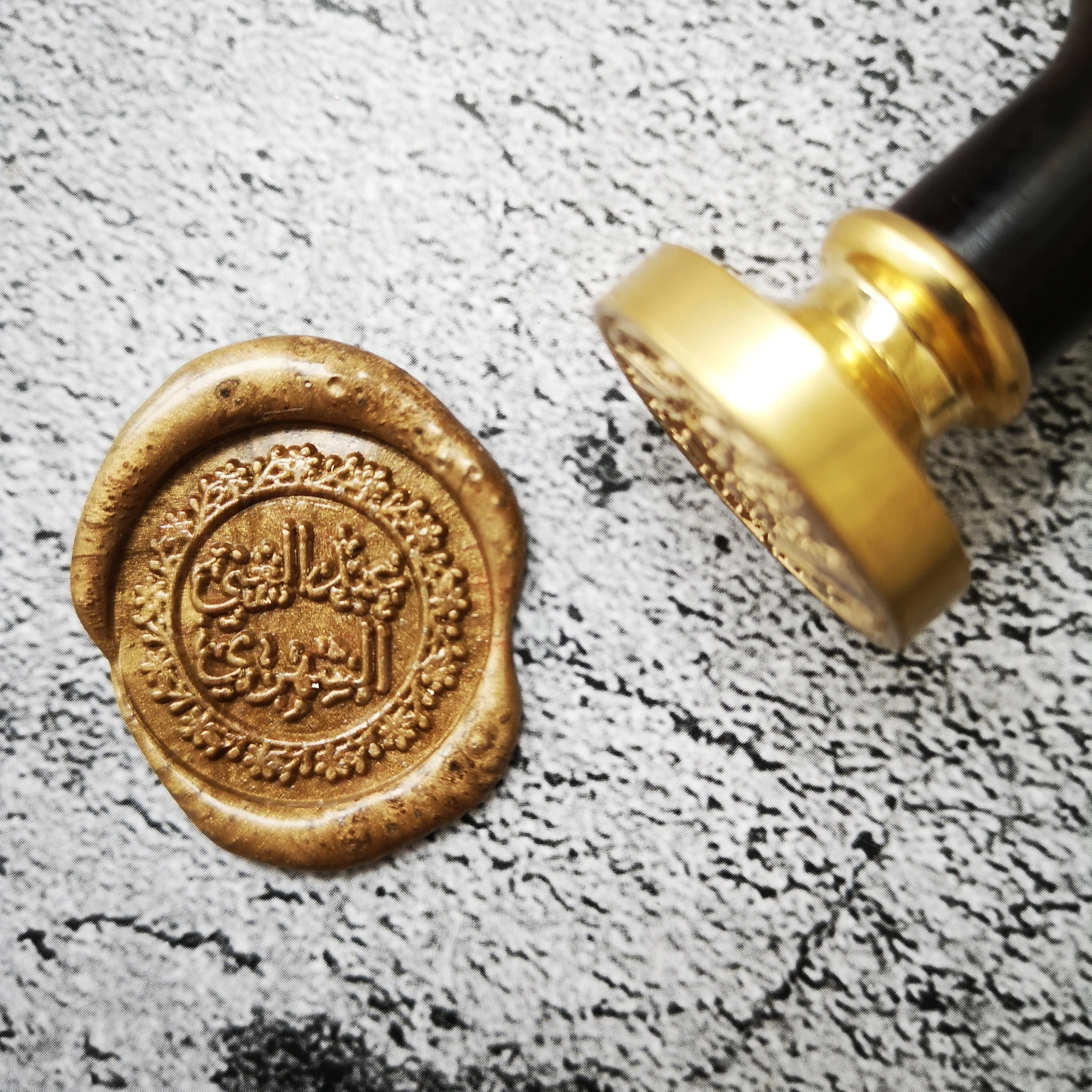 customize logo Personalized image custom seal wax sealing stamp wedding ...