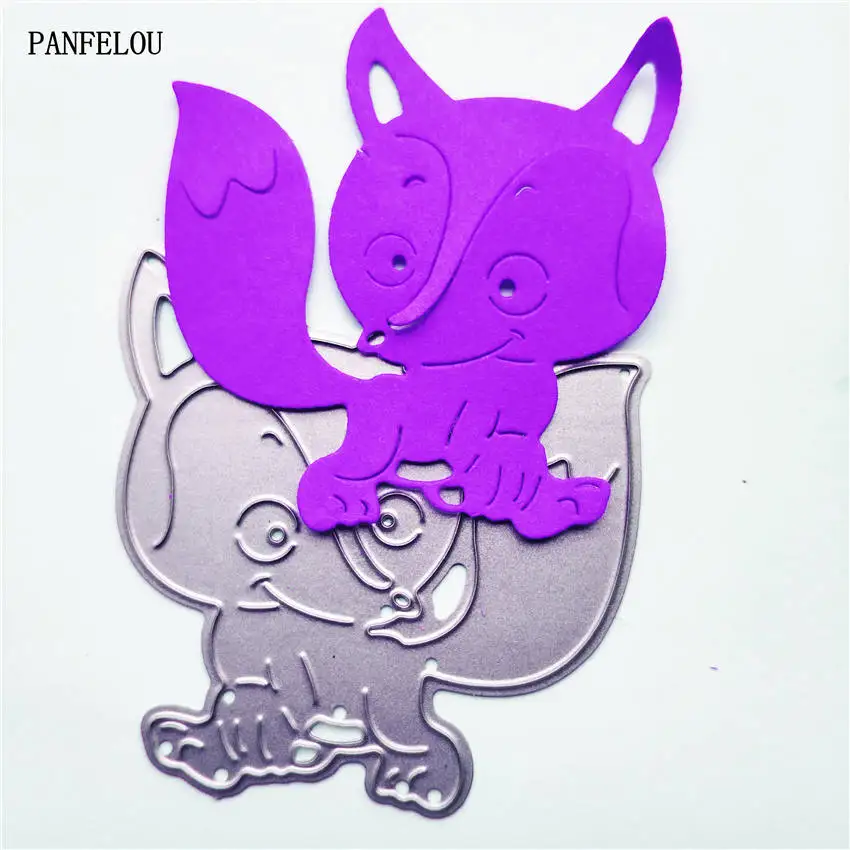 Panfelou Coquette Fox Scrapbooking Diy Album Easter Wedding Cards Paper ...