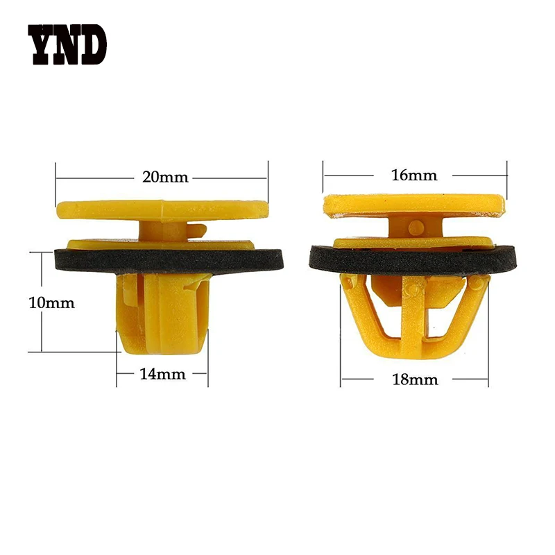 10pcs for 2001 2016 Hyundai Sonata Elantra Nylon Side Trim Moulding ...