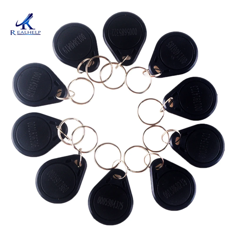Key Keyfobs Chain 125khz Rfid Proximity Cards Id Card Door Entry Access ...