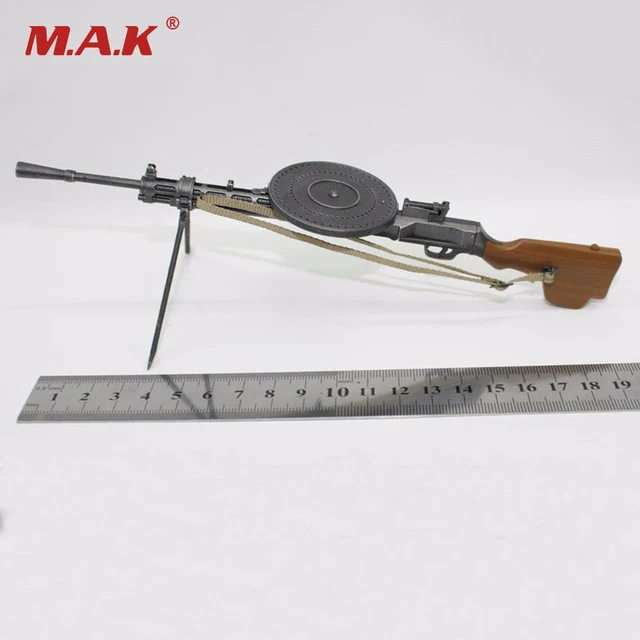 DP28 Weapons Model Toys Collections 1/6 WW2 RUSSIAN LMG Degtyarev LIGHT ...