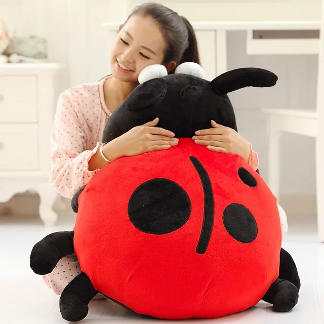 Aliexpress.com : Buy 60cm Super Soft Ladybug Plush Toys Stuffed Animals ...