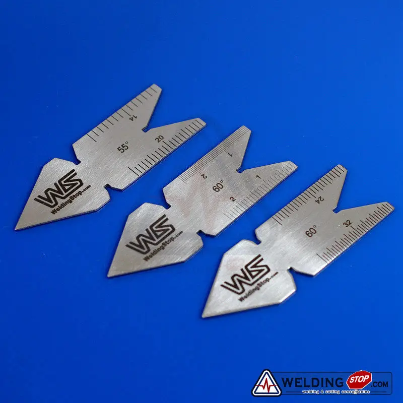 Center Gage Whitworth 55 & 60 Degree Inch Metric Screw Thread Pitch ...