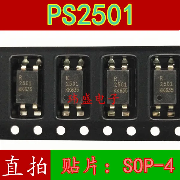 Optoacoplador SMD nuevo PS2501 R2501, aislador óptico, PS2501L 1 F3 A SMD4|Reguladores y ...