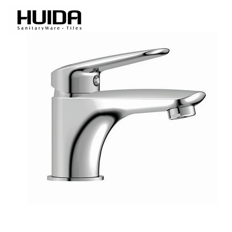 Huida Bathroom Waterfall Basin Faucet Basin Mixer Single Hole Single ...
