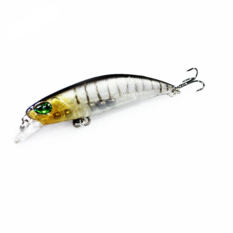 1PCS Floating Minnow Fishing Lure Laser Hard Artificial Bait 3D Eyes 6.5cm 4g Fishing Wobblers ...