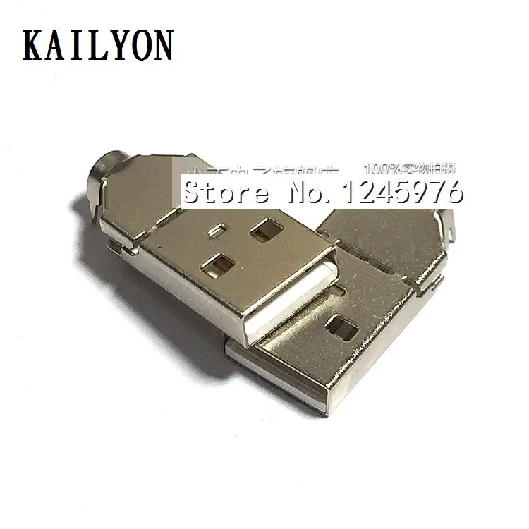 100pcs-Hot-USB-male-head-short-body-three-pieces-26-mm-long-USBA-male ...