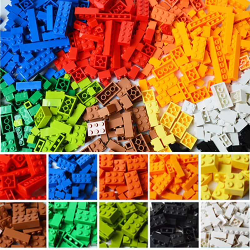 1000Pcs DIY City Building Blocks Bricks Mini LegoING Bricks Educational ...
