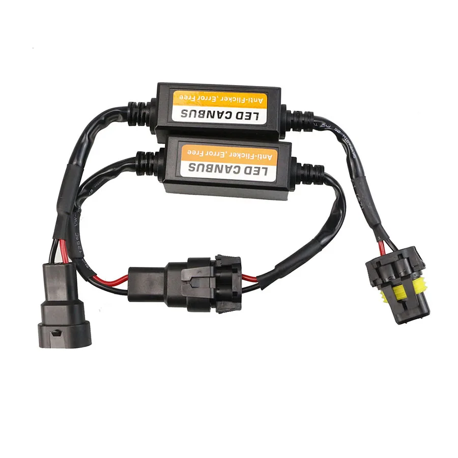 Canbus H15 H13 9004 9007 Led Decoder Error Free Emc Resistor Canbus ...
