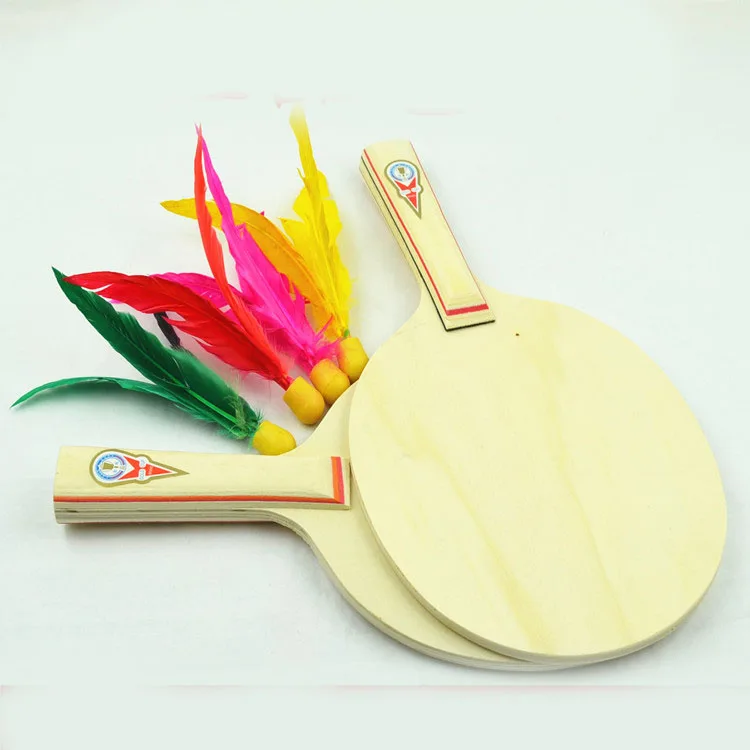 Authentic battledore and shuttlecock racket Golden Cup brand badminton ...