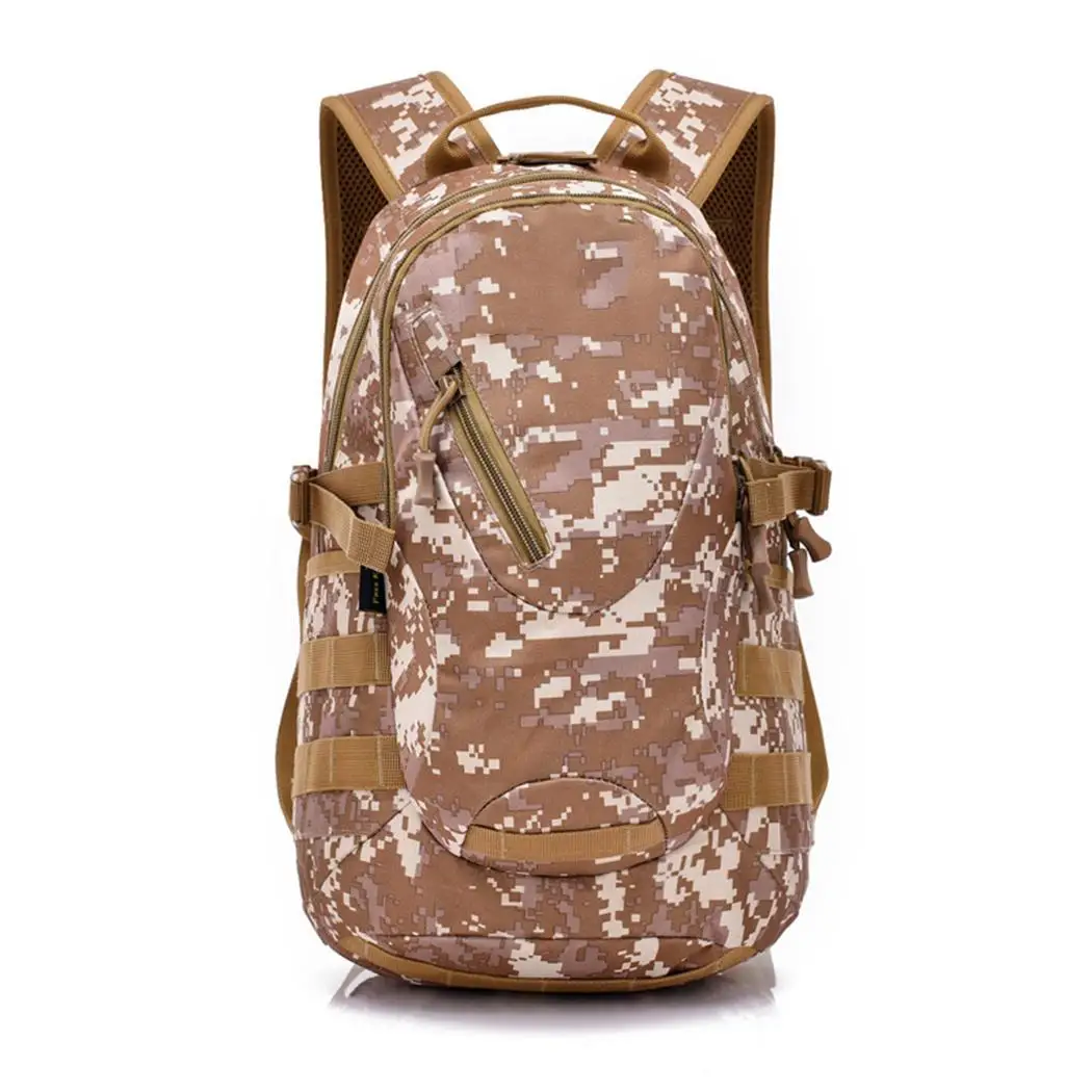 Outdoor Military Tactical Backpack 20L Capacity Multi-Pockets Nylon ...