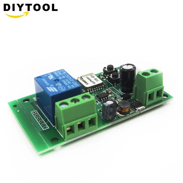 Sonoff Dc5V 12V 24V 32V Wifi Kapcsoló Vezeték Nélküli Relé Modul ...