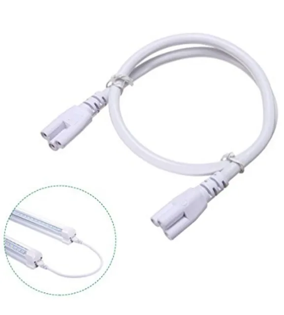 1ft 2ft 3ft 4ft 5ft Cable For Integrated T8 T5 Led Tubes Lights