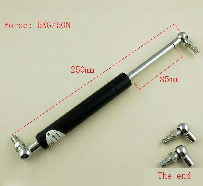2pcs-5kg-6-6lbs-250mm-Hole-Pitch-85mm-Stroke-Gas-Spring-Damper-for ...