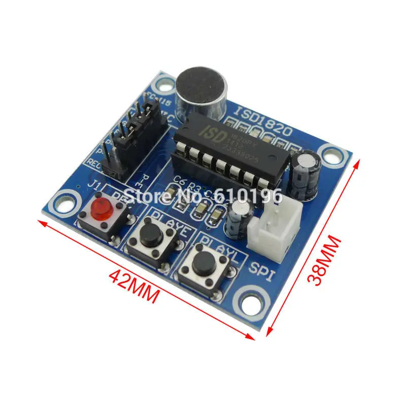 ISD1820 Record And Playback Module Pinout, Features Circuit, 45% OFF